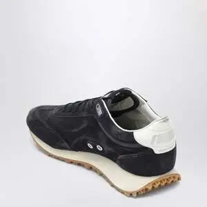 GOLDEN GOOSE Marathon Suede Sneakers - Blue
