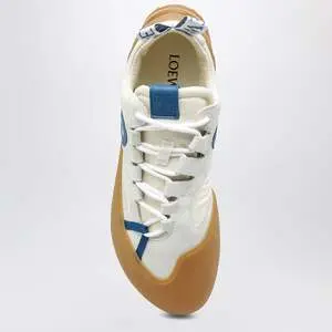 Loewe Grip Sneakers In / Black Nylon And Suede