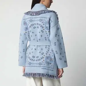 Alanui Bandana Jacquard Cardigan