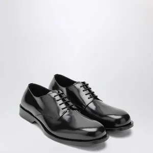 Loewe Derby Shoes In Brushed Calfskin Leather