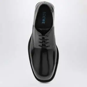 Loewe Derby Shoes In Brushed Calfskin Leather