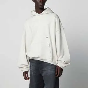 REPRESENT Represent Cream Micro Owners Club Cotton Hoodie White