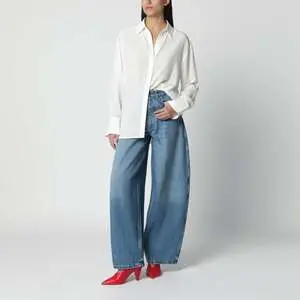 Jacquemus Ovalo Jeans In Indigo De-nîmes Denim