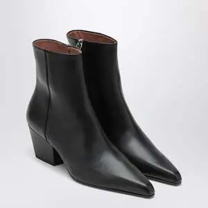 Paris Texas Jane Ankle Boots In Calfskin Leather