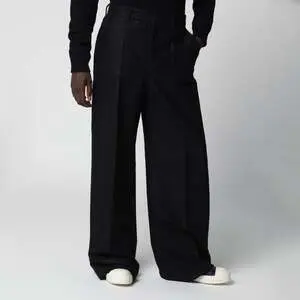 Rick Owens Ramie And Cotton Tower Trousers