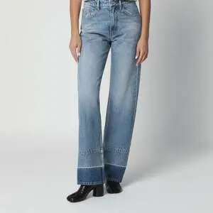 MAISON MARGIELA Straight-leg Five-pocket Jeans In Faded Cotton - Blue