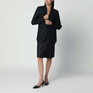 MAISON MARGIELA Navy Virgin Wool Jacket