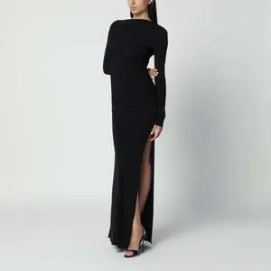 Andamane Stretch Jersey Maxi Dress - Black