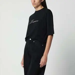 Jacquemus Logo-print T-shirt - Black