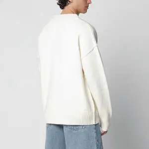 AMI Paris De Coeur Wool Cardigan