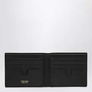 TOM FORD T-line Bi-fold Leather Wallet