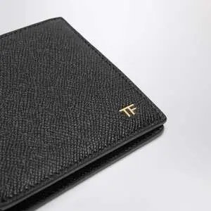 TOM FORD T-line Bi-fold Leather Wallet
