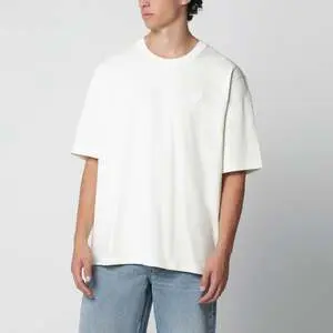 AMI Paris Ivory De Coeur T-shirt - White