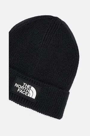 The North Face Beanie With Turned Up Cuff And Tnf Box Logo