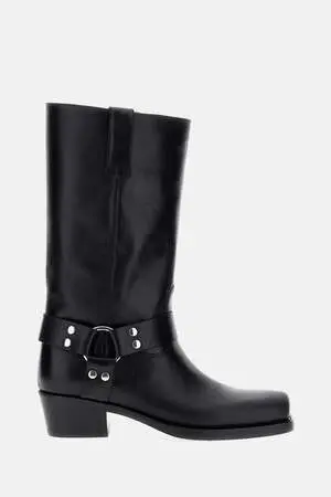 Paris Texas Roxy Boot With Heel - Nero