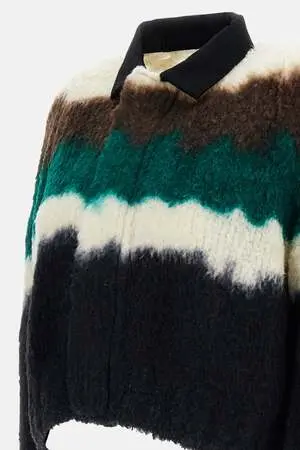 Sacai Chusen-dyed Knit Cardigan