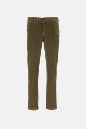 BRIGLIA 1949 Ribbed Velvet Trousers