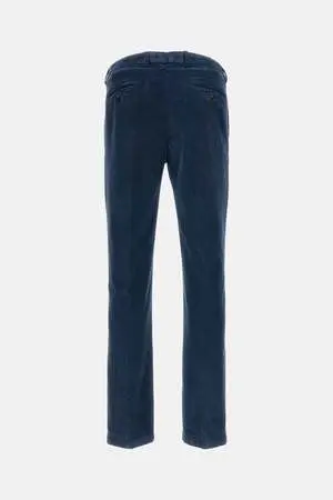 BRIGLIA 1949 Ribbed Cotton Corduroy Trousers