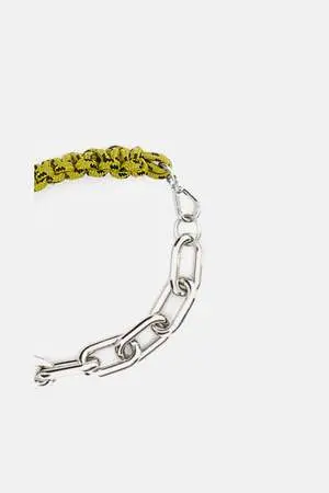 Plan C Braided Cord Chain Necklace