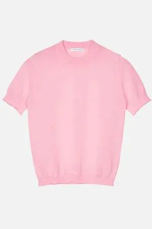 Cecilie Bahnsen Cbfillo Top Pretty Bow Knit - Rose