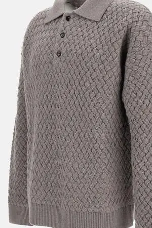 Bottega Veneta Wool-knit Polo Pullover