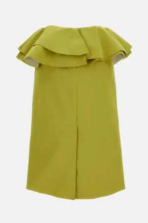 Plan C Duchess Satin Midi Skirt