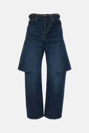 Sacai Denim Trousers - Blue