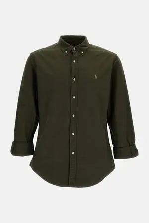 Polo Ralph Lauren CAMICIA ULTRALEGGERA IN PIQUÉ Verde