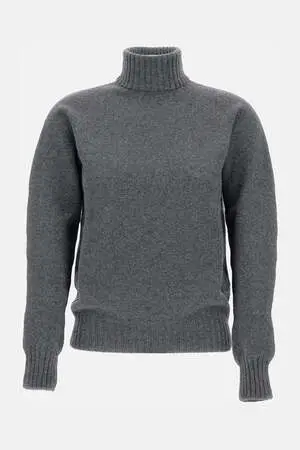 DRUMOHR Wool Turtleneck Sweater - Grigio