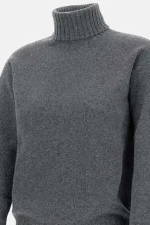 DRUMOHR Wool Turtleneck Sweater - Grigio