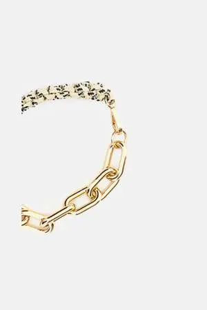 Plan C Braided Cord Chain Necklace