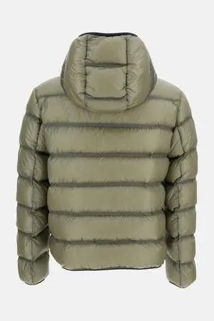 Moncler Piumino Con Cappuccio Guadiana - Beige