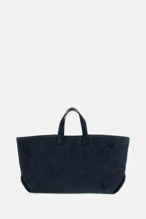 A.p.c. Le Drummer Suede Leather Bag