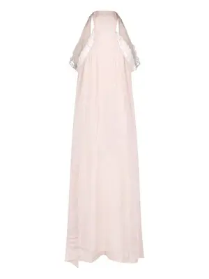 MAISON MARGIELA Midi Dress In Satin And Lace