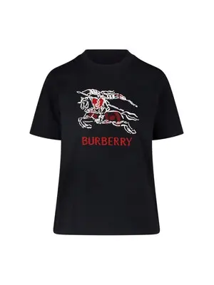 Burberry T-shirt "heart Knight - Black