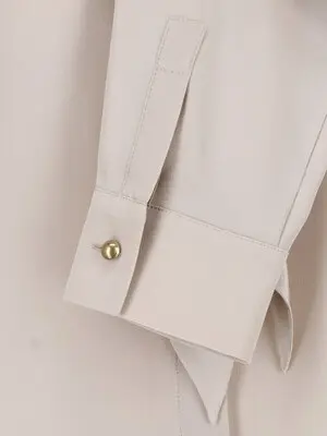 Max Mara Silk Shirt With Scarf