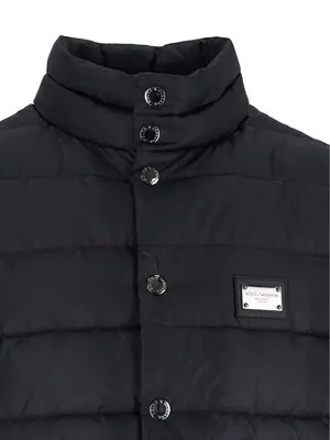 Dolce & Gabbana Padded Logo Gilet