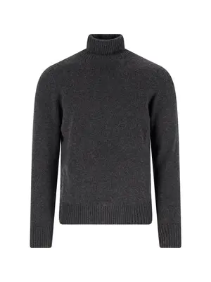 DRUMOHR High-neck Sweater - Gray