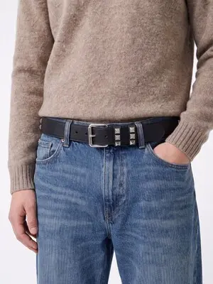 Valentino Garavani Rockstud Belt - Black