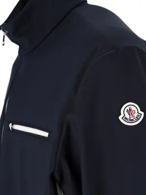 Moncler Fourioun" Zip-up Jacket With Logo Patch