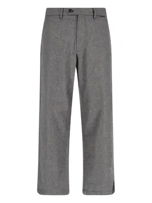 Closed Fairport Wool Blend Trousers - Gray
