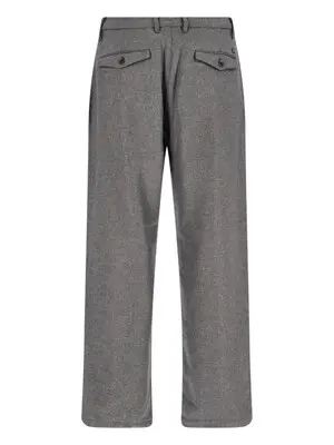 Closed Fairport Wool Blend Trousers - Gray