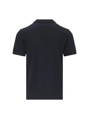 AMI Paris Polo Logo - Black