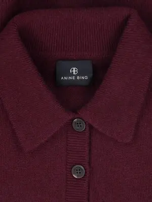 ANINE BING Cashmere Polo