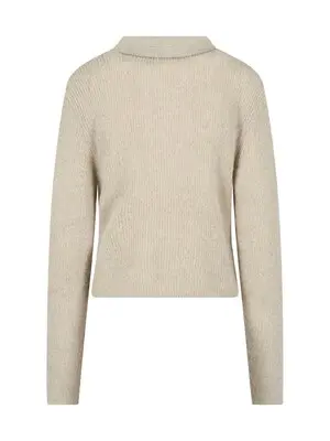 Our Legacy Soft Sage Fuzzy Cardigan - Beige