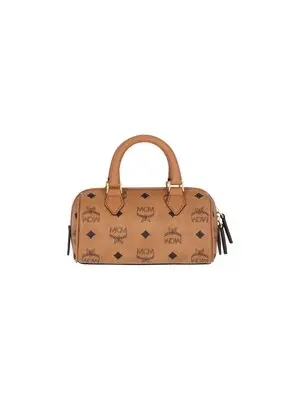 Mcm Visetos Ella Boston Mini Bag