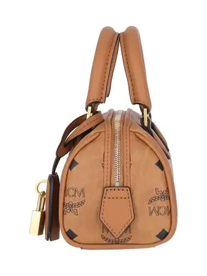 Mcm Visetos Ella Boston Mini Bag