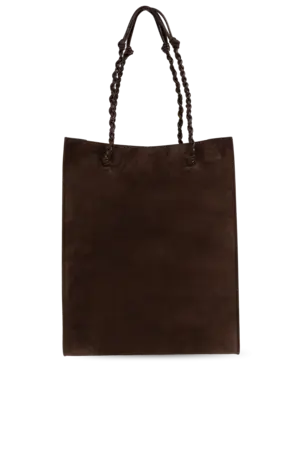 JIL SANDER Suede Bag "tangle - Brown