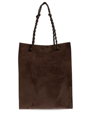 JIL SANDER Suede Bag "tangle