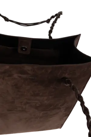 JIL SANDER Suede Bag "tangle